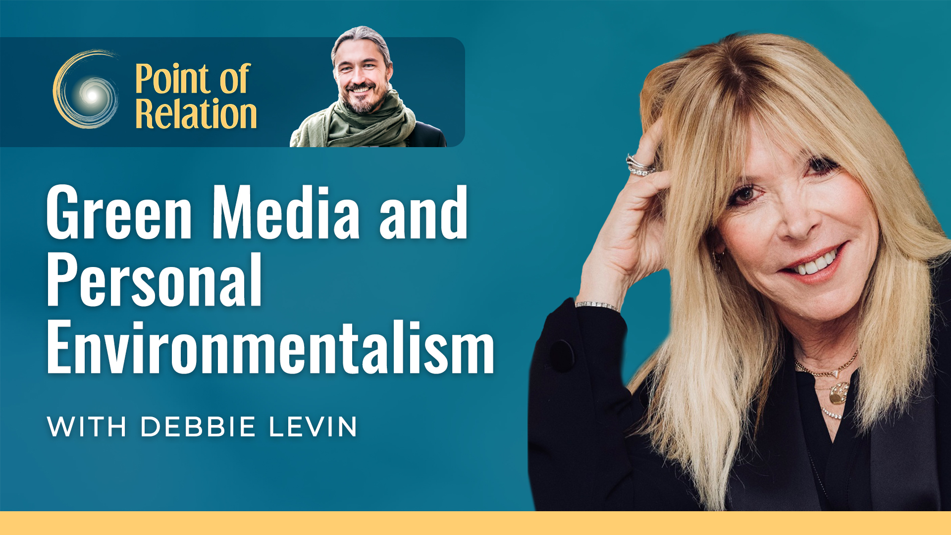 Debbie Levin - Green Media and Personal Environmentalism - Point of Relation Podcast